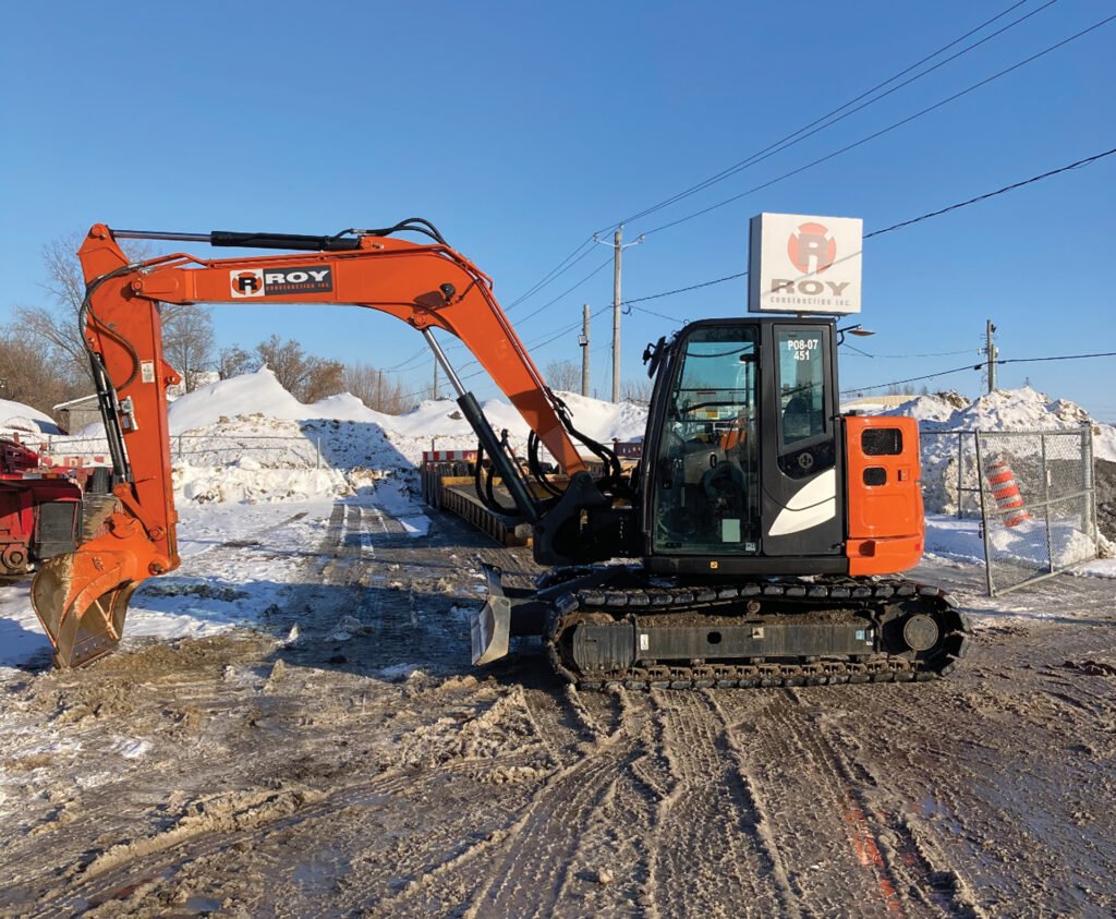Hitachi ZX17 2022 - Construction JP Roy